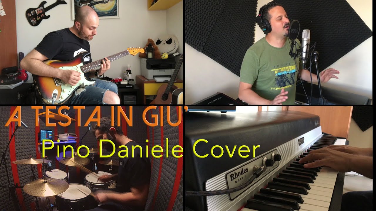 "A Testa in Giù" - Pino Daniele - Cover By Marco Ioannilli, Andrea ...