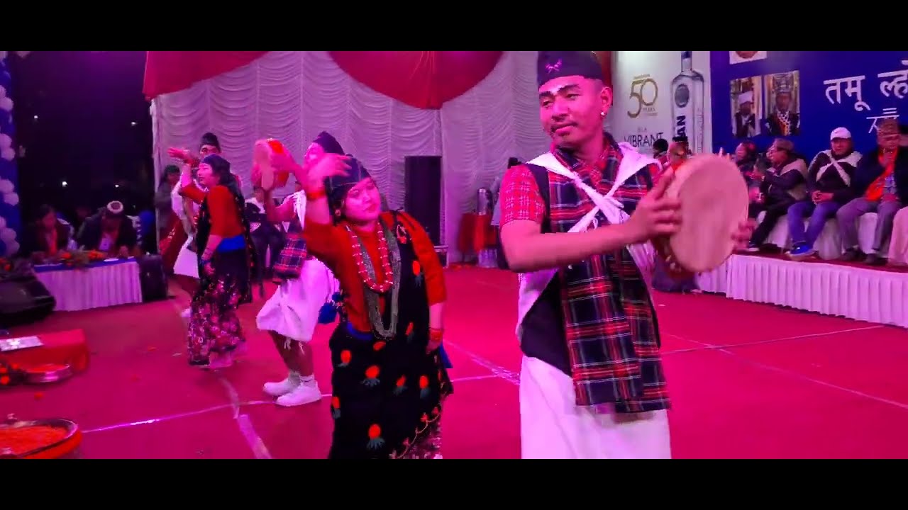 Khaijadi ko taalaima, खैंजडिको तालैमा - Kauda dance II Tamu Lhosar 2080 ...