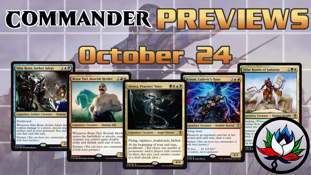 Commander 2016 Spoilers Atraxa Praetors Voice Kydele Chosen Of Kruphix And More Mtg