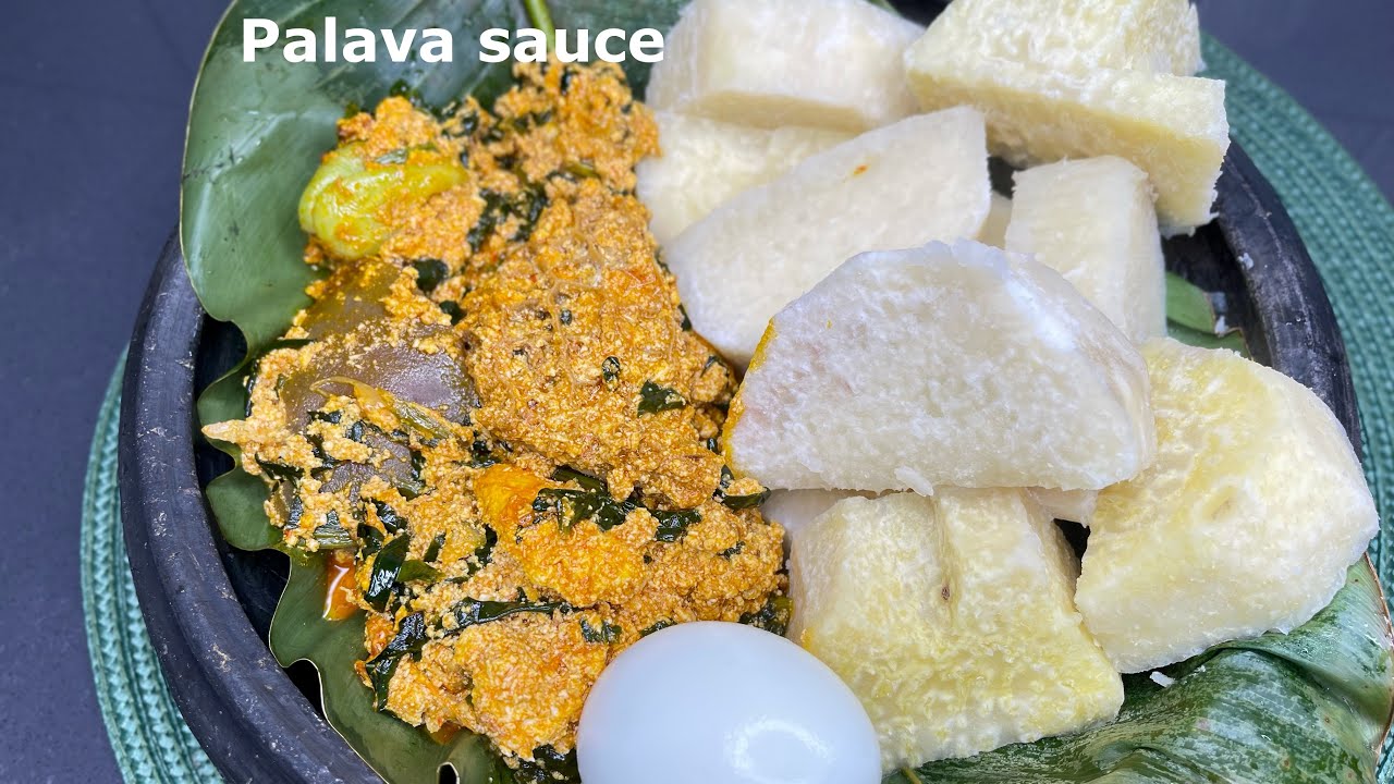 Make The Best Palava Sauce | Egusi Sauce | Step By Step | Recipe ...
