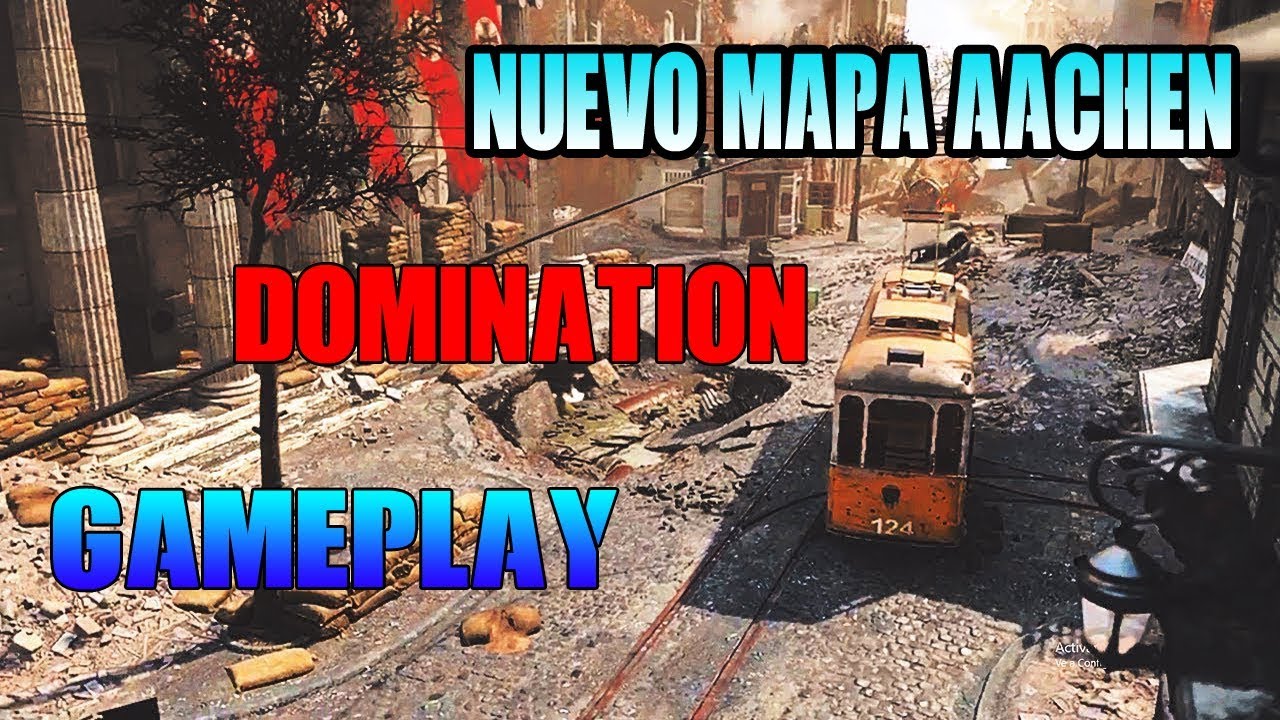 COD WW2 nuevo mapa AACHEN / Arma "WAFFE 28" GAMEPLAY (Call of Duty ...