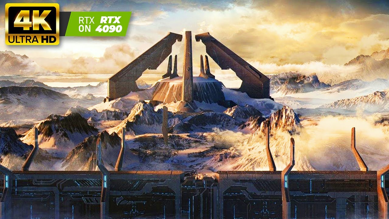 Creepy Library! Halo 2 Anniversary Heroic - Ray Tracing Custom Hud ...