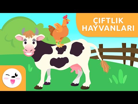 Çocuklar için çiftlik hayvanları -   Çocukların kelime hazneleri için