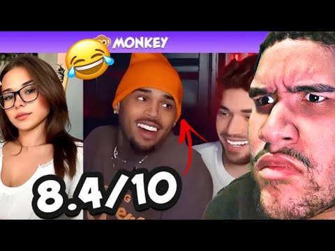 (HILARIOUS) Duo Reaction Adin Ross & Chris Brown RIZZ Up Girls On ...