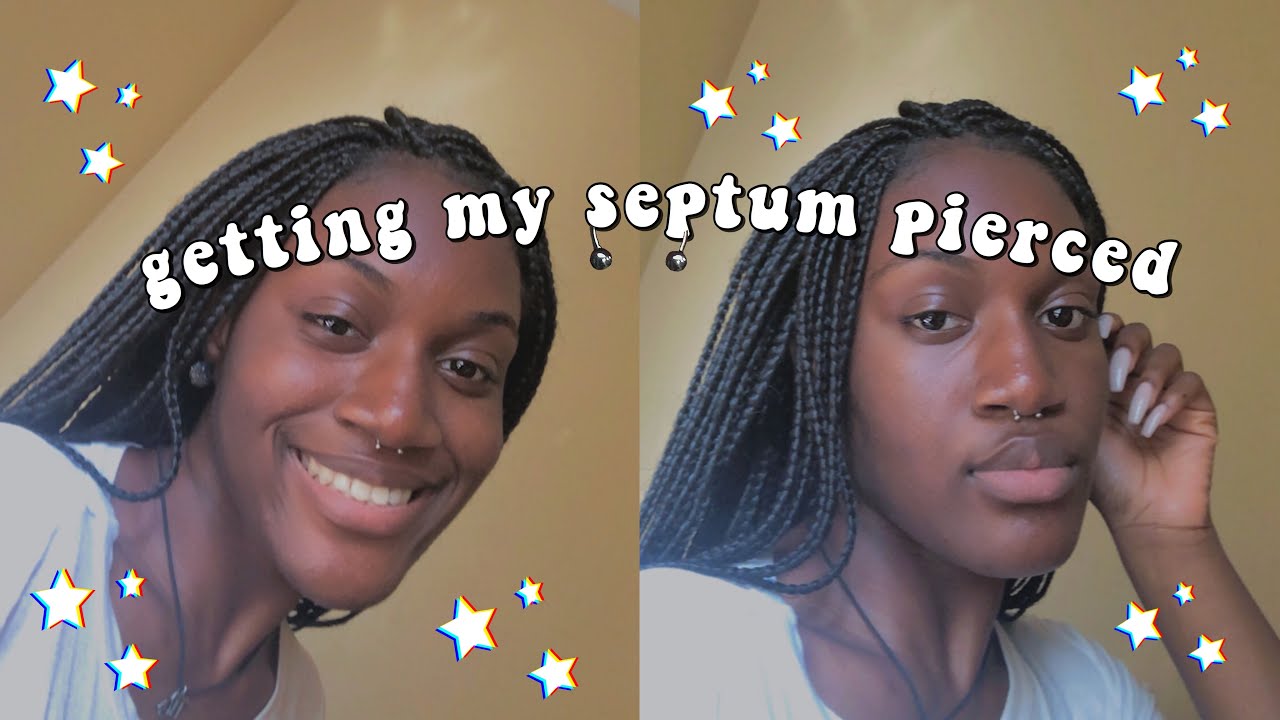 getting my septum pierced without my parents' permission - YouTube
