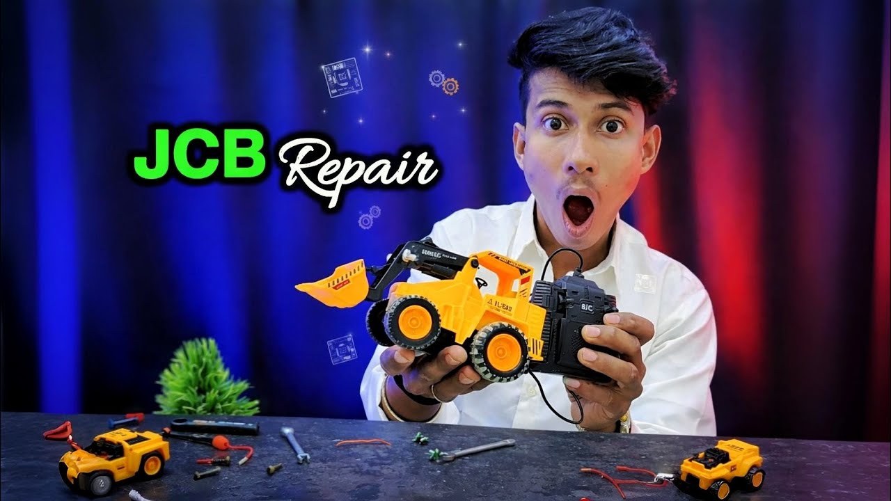 How to Repair Remote Control JCB at Home | RC Remote Control JCB Repair ...