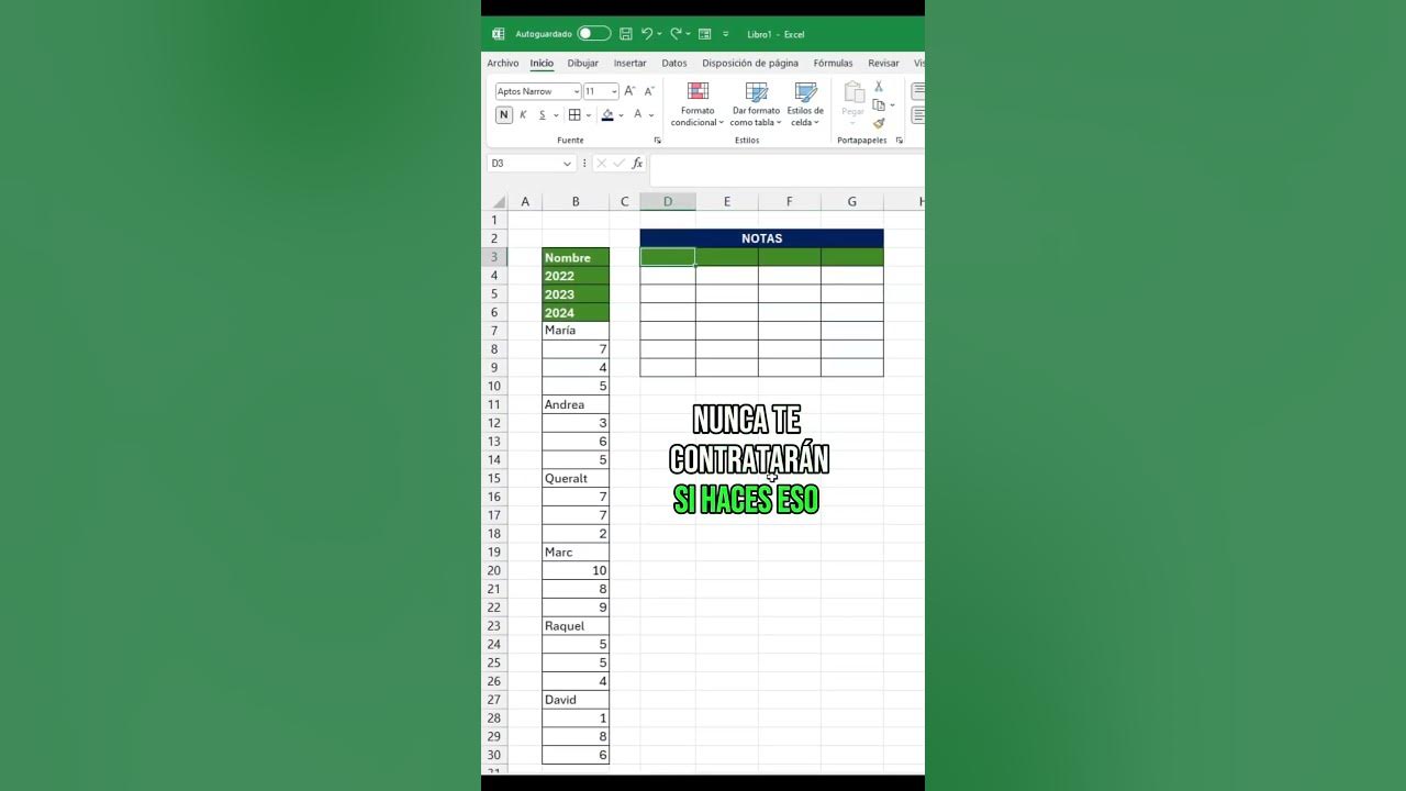 AJUSTAR las FILAS en EXCEL #superexcel - YouTube