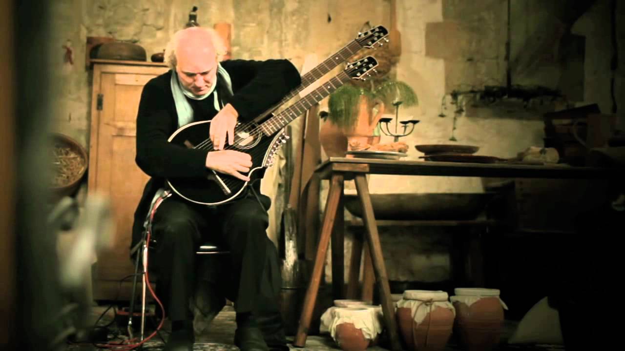 John Doan Harp Guitarist at Glastonbury Abbey - YouTube