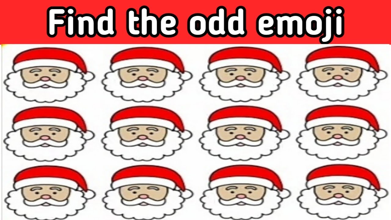 FIND THE ODD EMOJI OUT in these Emoji Puzzles! #4 | Halloween ...