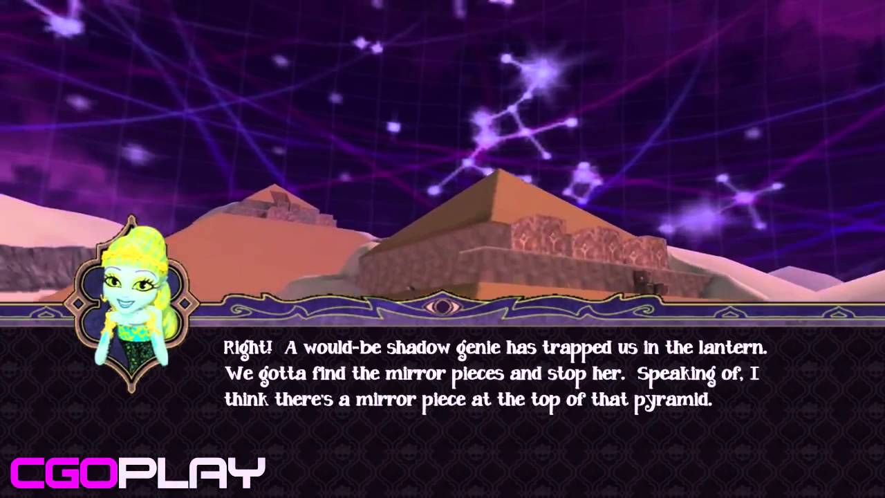 ♥ Monster High 13 Wishes Walkthrough PART 2 Desert Pyramids (Official ...