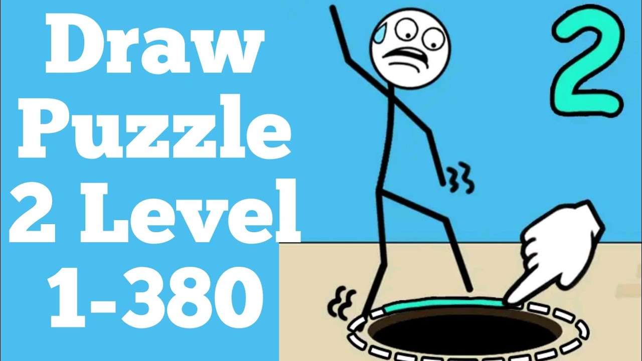 Draw Puzzle 2 : One line one part All Levels 1-380 WalkThrough Solution ...