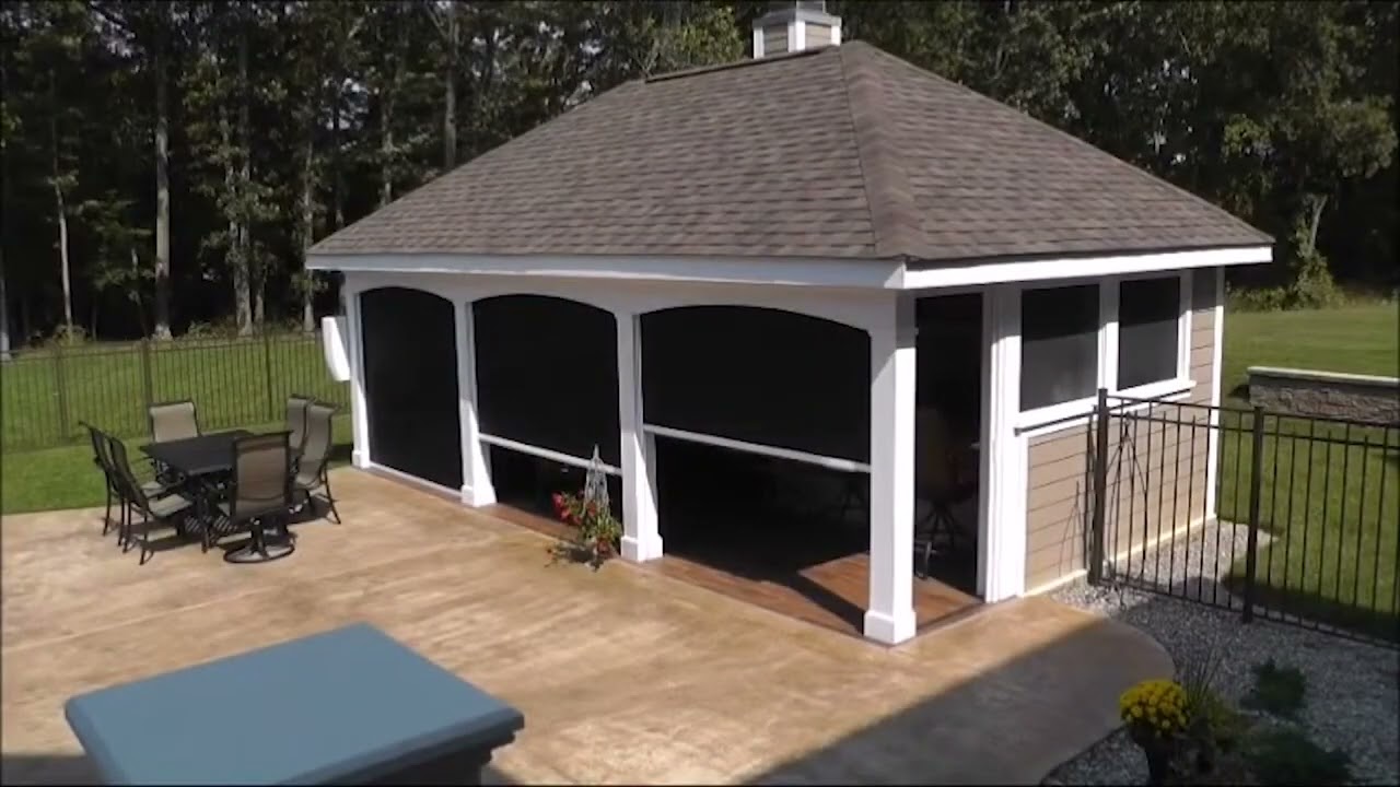 Stoett PanoramaUltra Large Format Retractable Patio Screens - YouTube