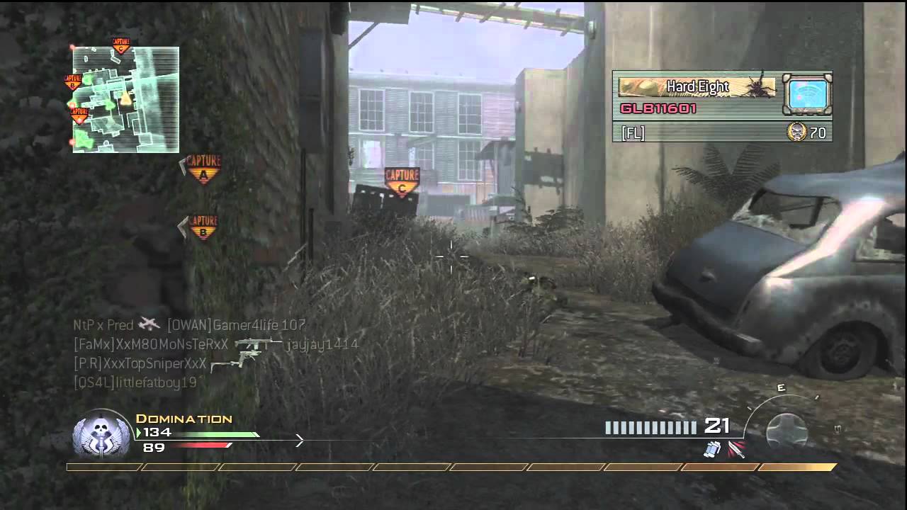 Call of Duty Modern Warfare 2 - 01 Ground War Domination on Underpass ...