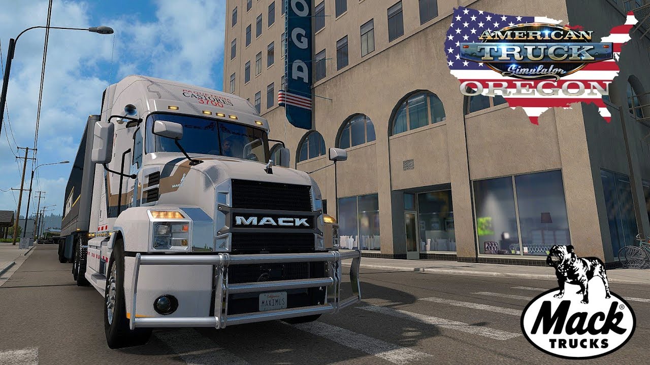 ATS - Mack Anthem 2018 🚚 Der schönste US Truck Mack Anthem 🔵 #209 US ...