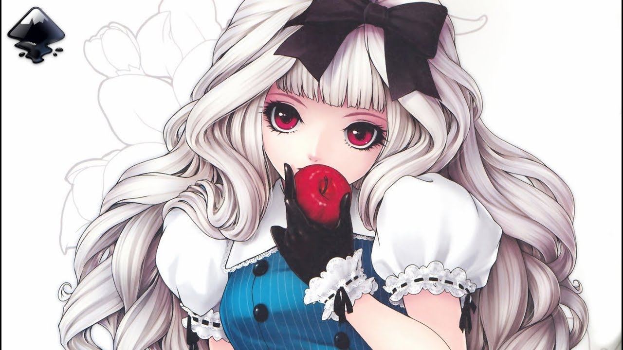 Ilustração Mangá com InkScape Aula 01 #anime #mangá - YouTube