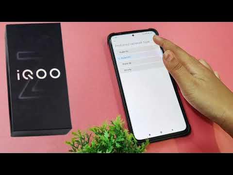 iqoo Z9x: how to activate 5G network, iqoo Z9x network settings - YouTube