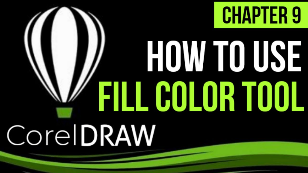 How to Use Fill Color Dialog Tool in Corel Draw - Tutorial 9 - Full ...
