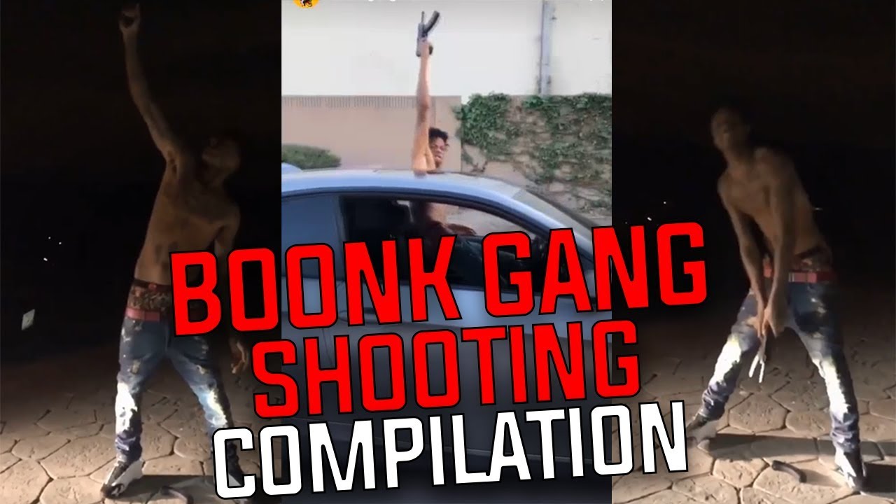 BOONK GANG SHOOTING COMPILATION 2017! - YouTube