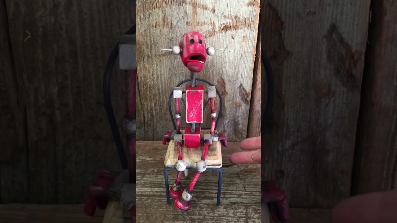 "Bad Robot", automata sculpture, 2018- edition of 30, Rachelle Weir ...