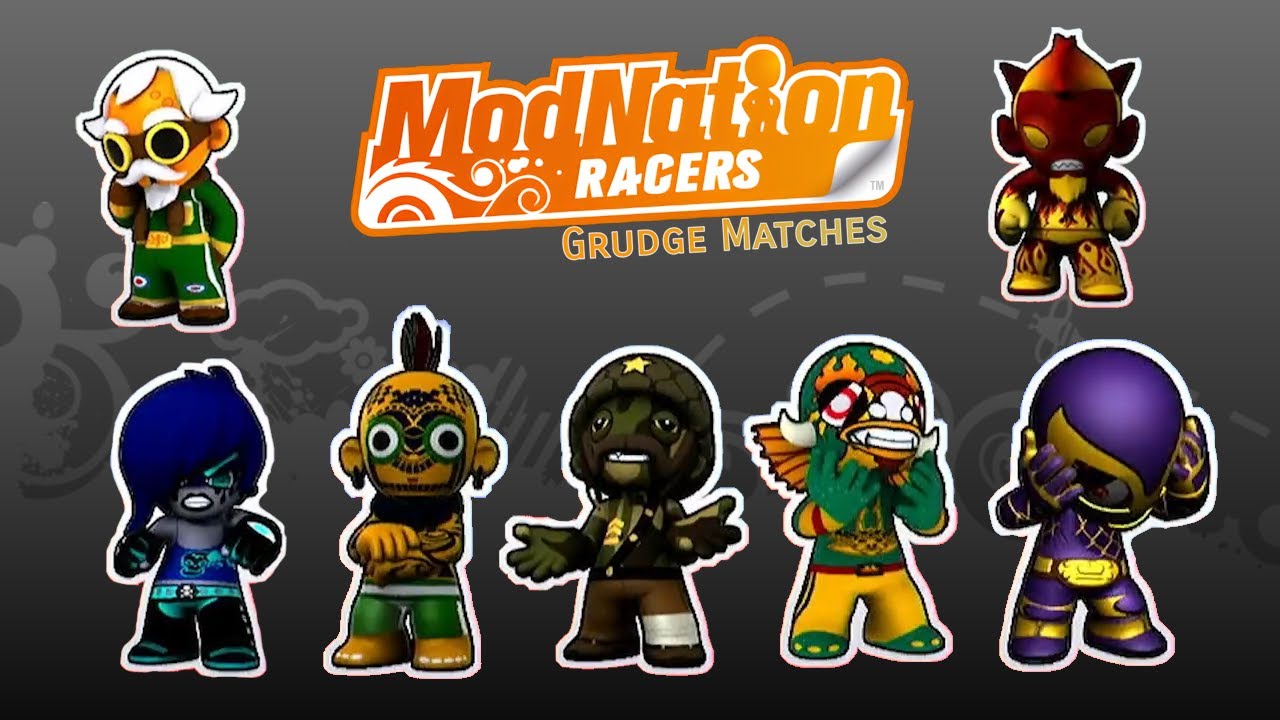 ModNation Racers - Grim Tour Grudge Matches - YouTube