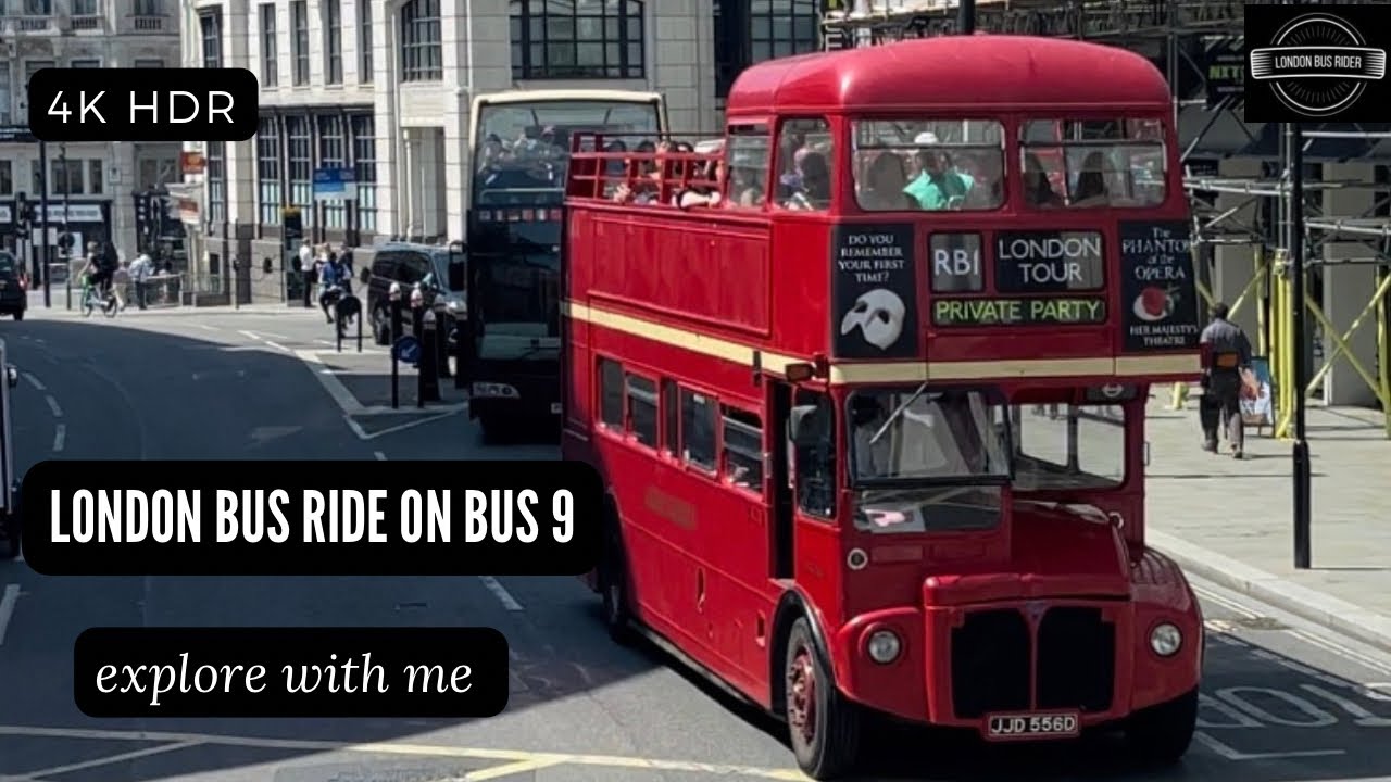 🚌🌦️ Classic London Bus 9: Hammersmith to Aldwych & Back! 🌧️☀️ - YouTube