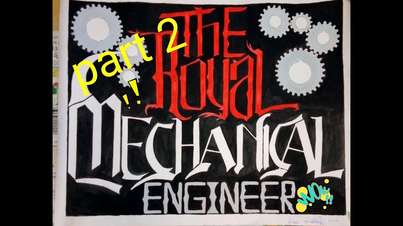 How to make poster for mechanical engineer part 2/ by The Mech And ...