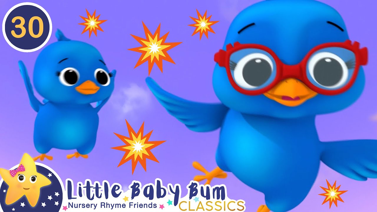 2 Little Dicky Birds | Little Baby Bum Animal Club | Fun Songs for Kids ...