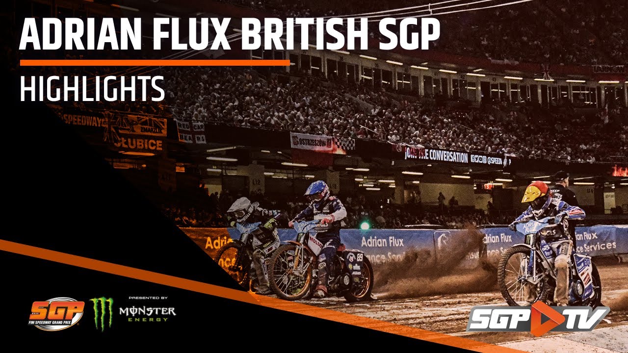 Race Highlights | Adrian Flux British SGP - YouTube