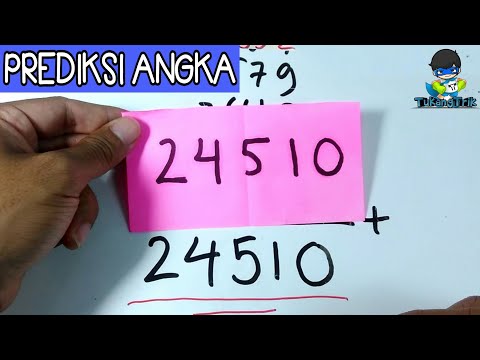 Trik sulap matematika dijamin bikin janggut temenmu turun (prediksi angka) #TukangTrik