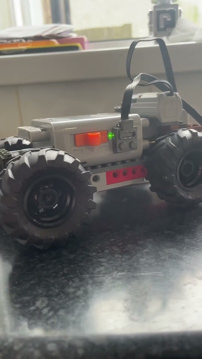 Home-made Lego remote control car - YouTube