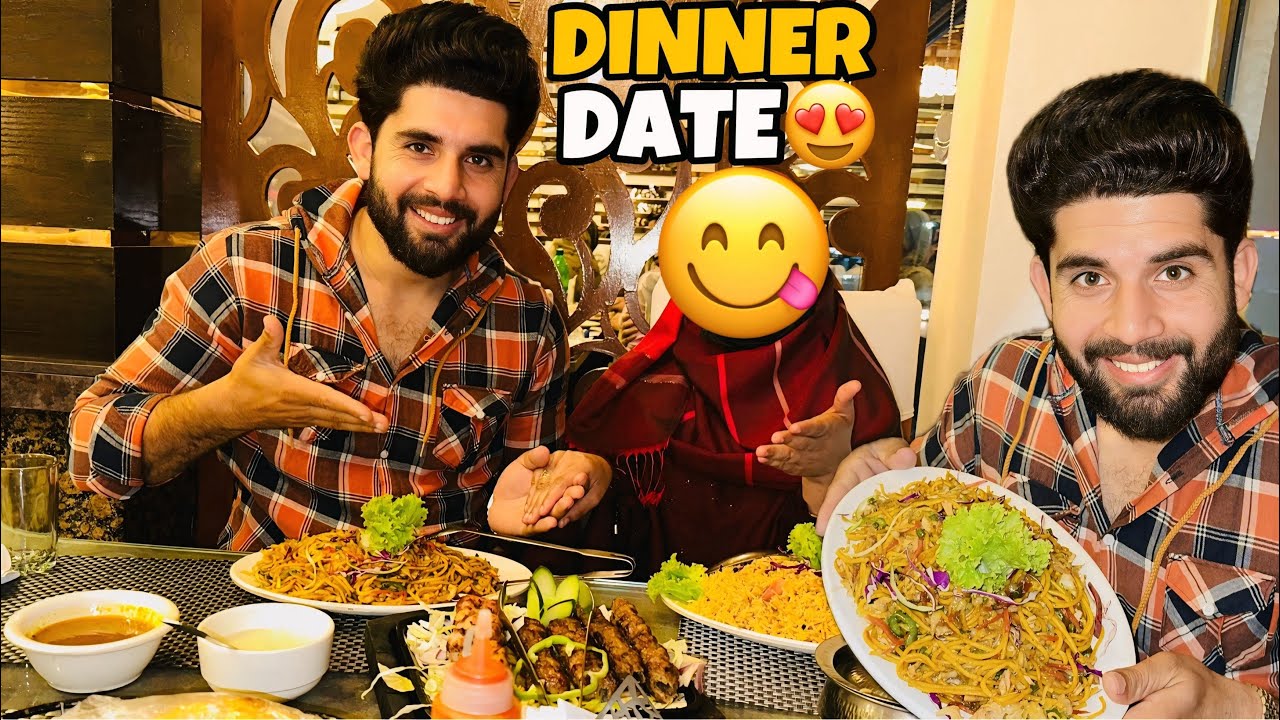 Our First Dinner Date After Shadi🙈//Ahjatt - YouTube