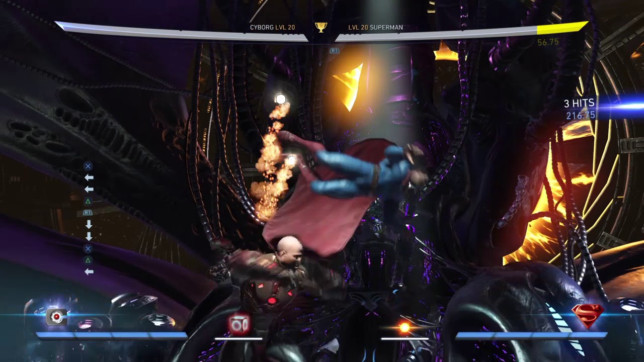 Injustice 2 cyborg background bounce concept - YouTube