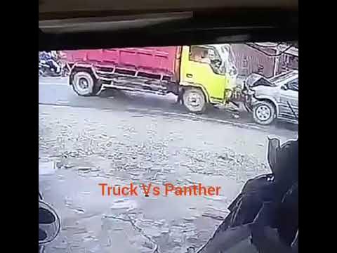 Adu Banteng Truck Vs Panther - YouTube