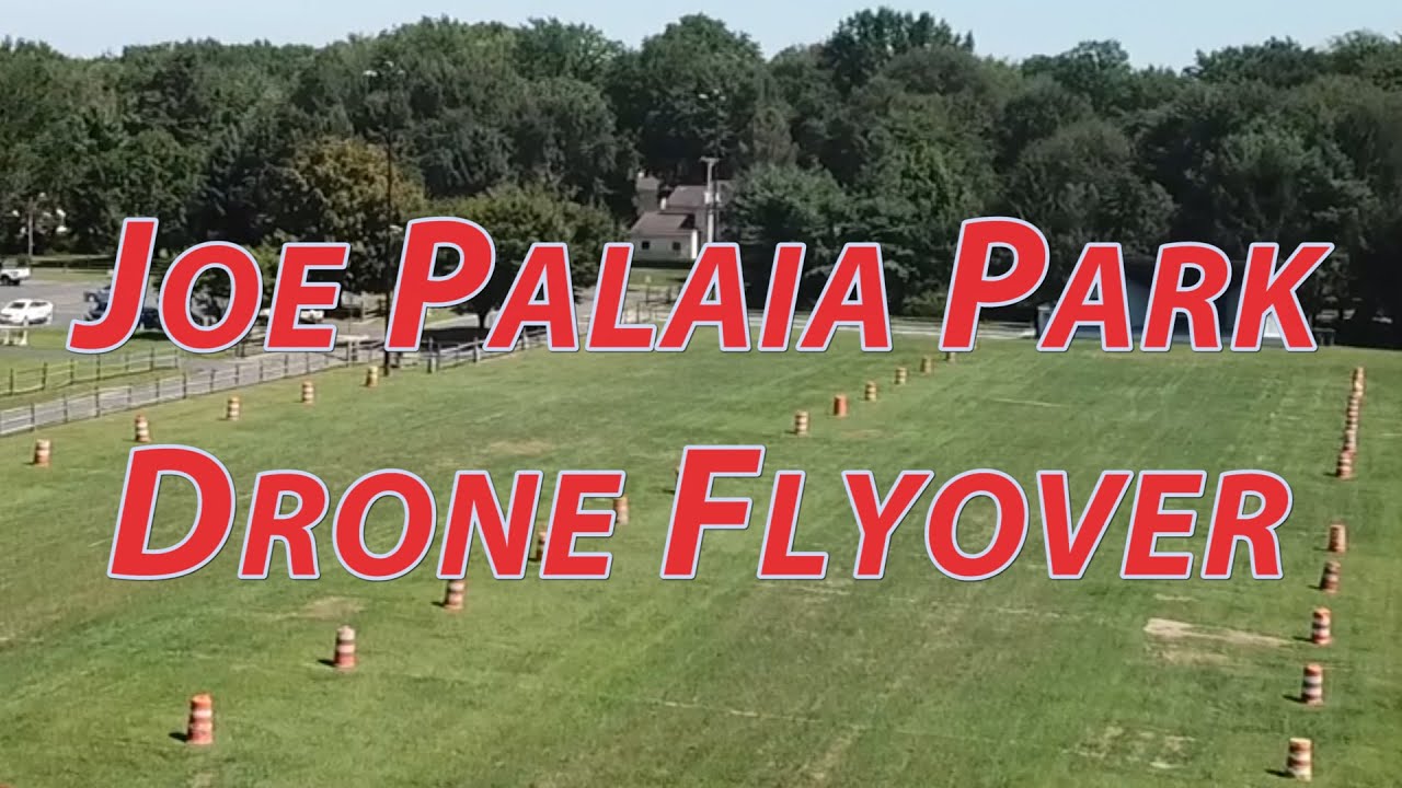 Joe Palaia Park Disc Golf Course | Drone Flyover - YouTube
