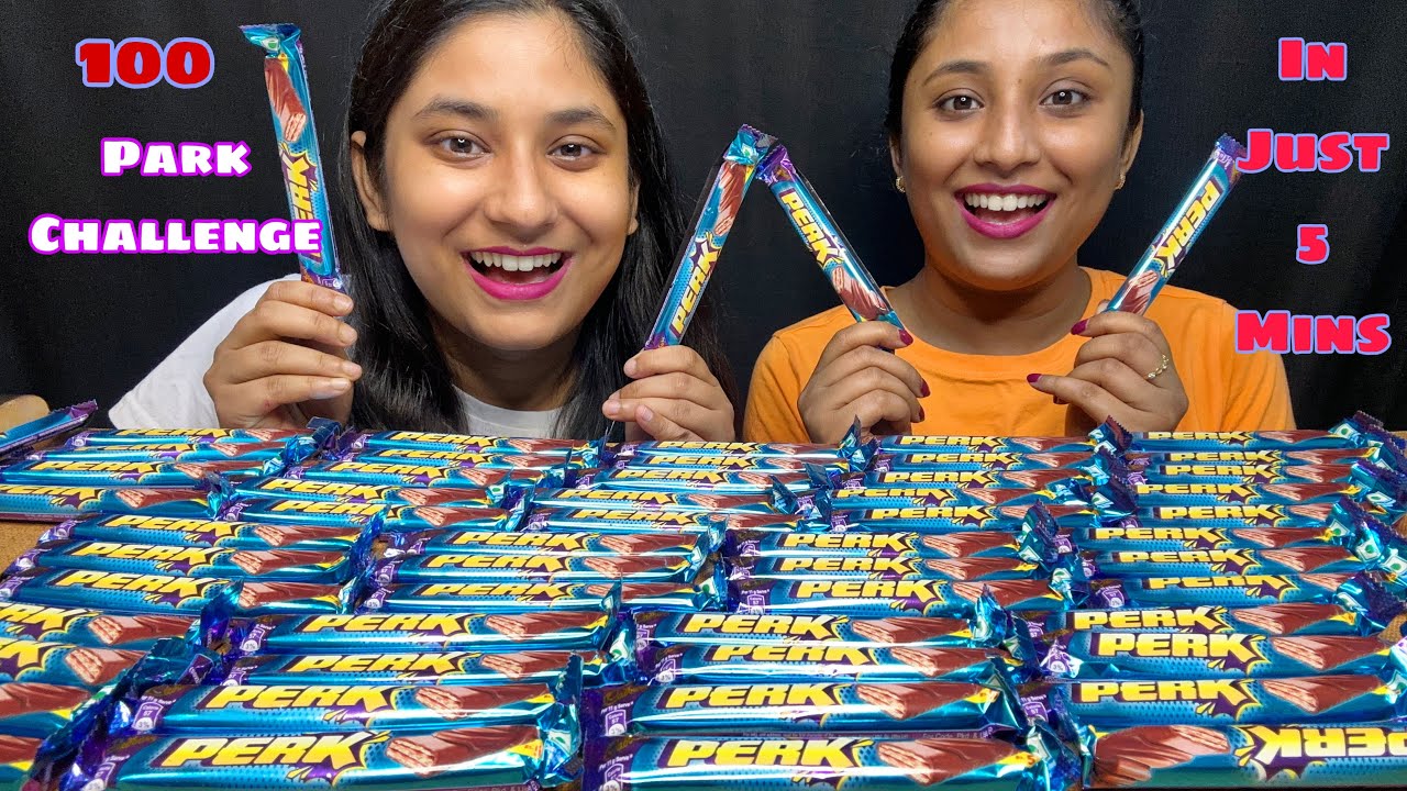Guyz 100 or Unlimited Perk🍫 Eating Challenge in just 5 mins😱|Funny ...