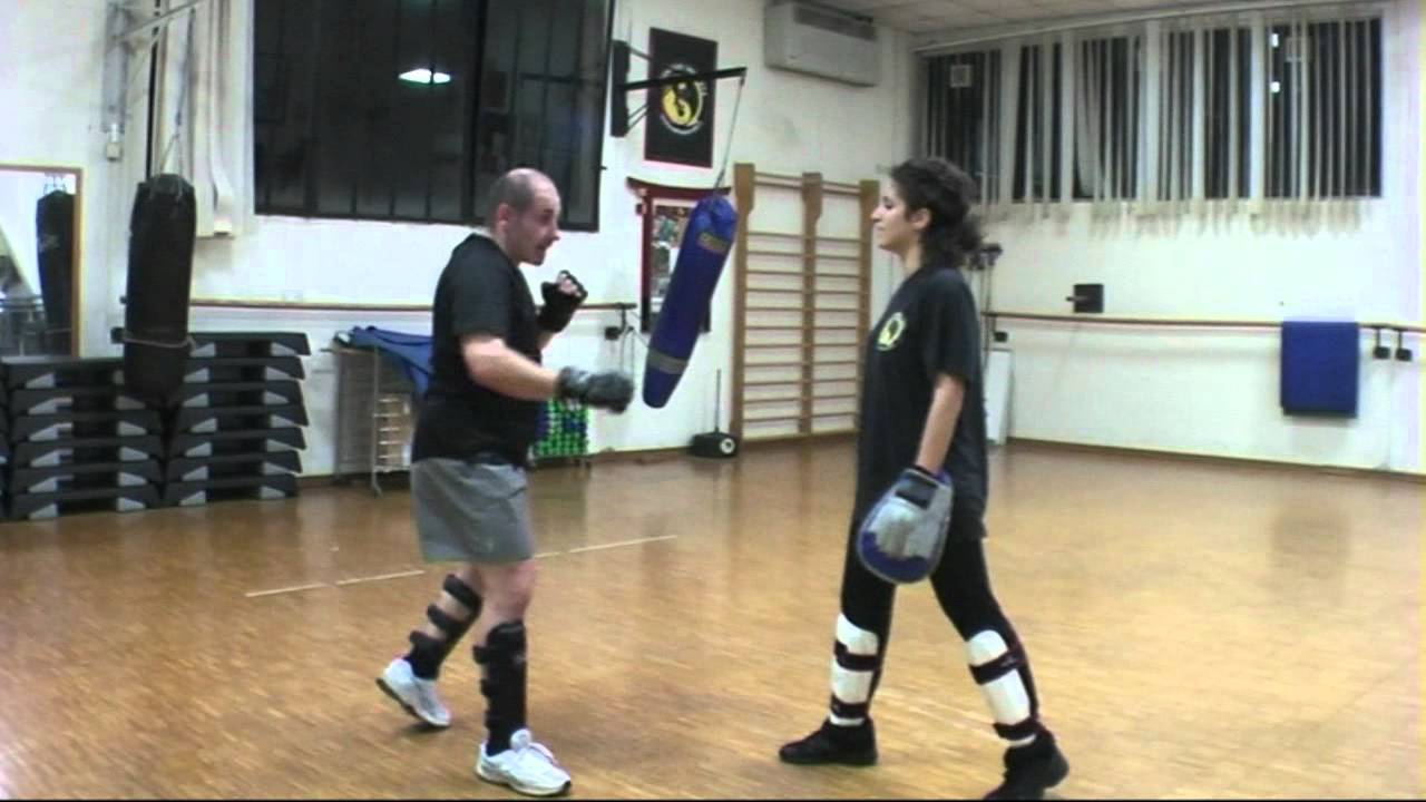 Jeet Kune Do - Stop Kick & Straight Lead Punch - YouTube
