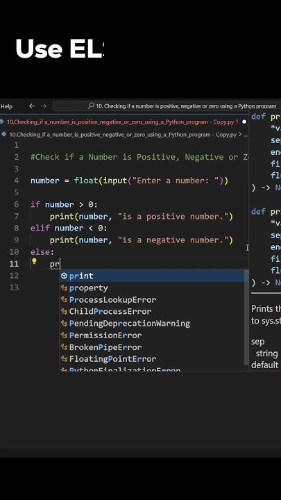 A Number Is Positive Negative Or Zero Coding Pythonprogramming Pythonproblems Youtube