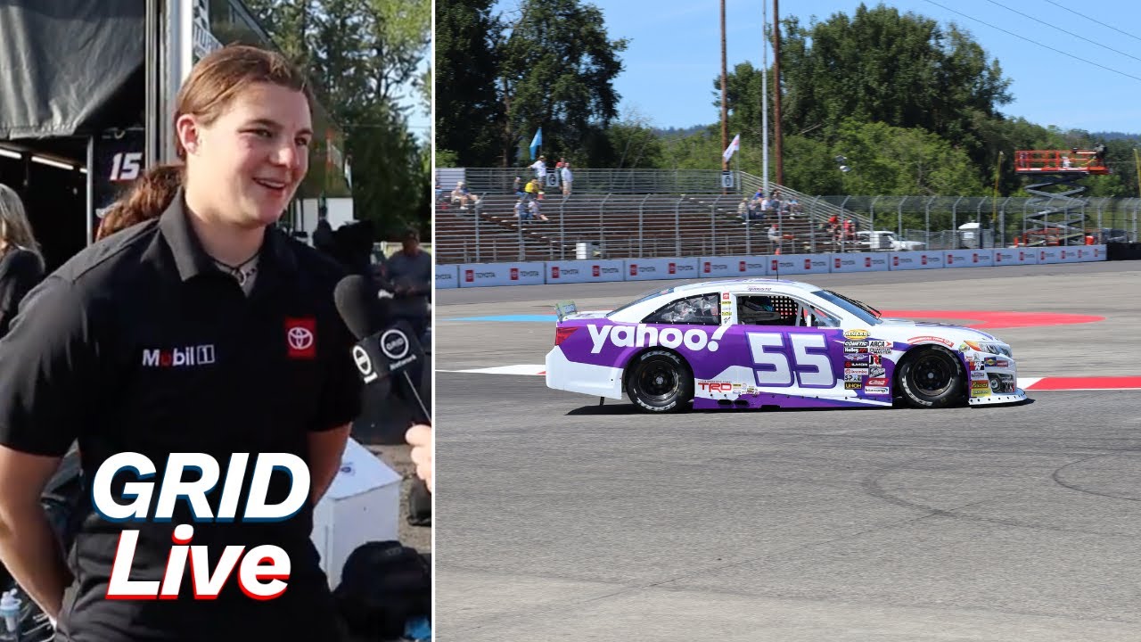 Isabella Robusto Discusses Third-Place Finish in ARCA West Race at ...