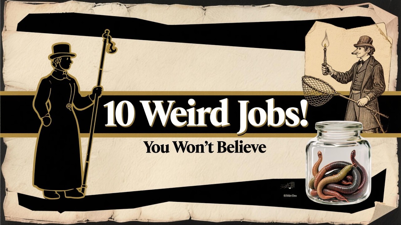 10 Weird Jobs From History You Never Knew! - YouTube