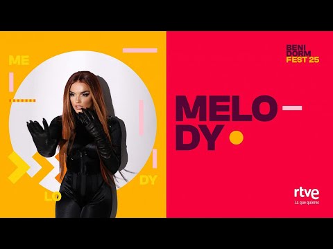 Melody estará en el Benidorm Fest 2025 - Presentación de artistas BF2025 - YouTube