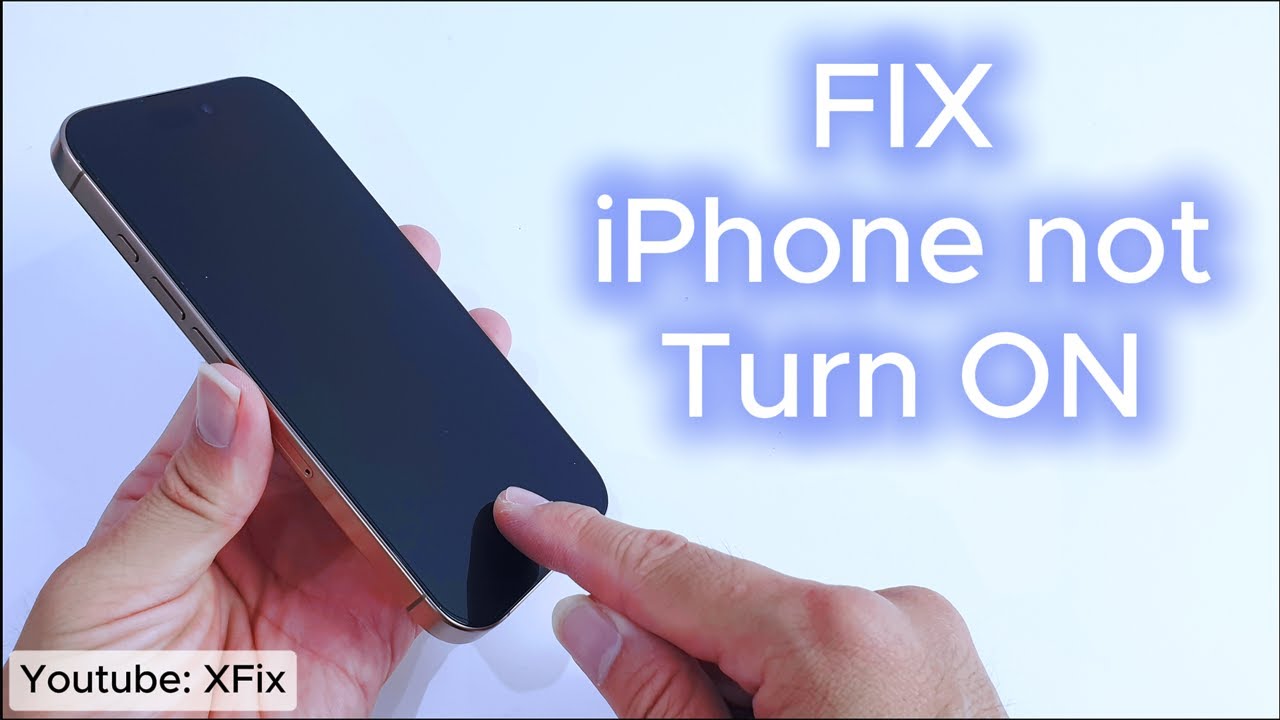 Fix iPhone black screen - iPhone not turn on - YouTube