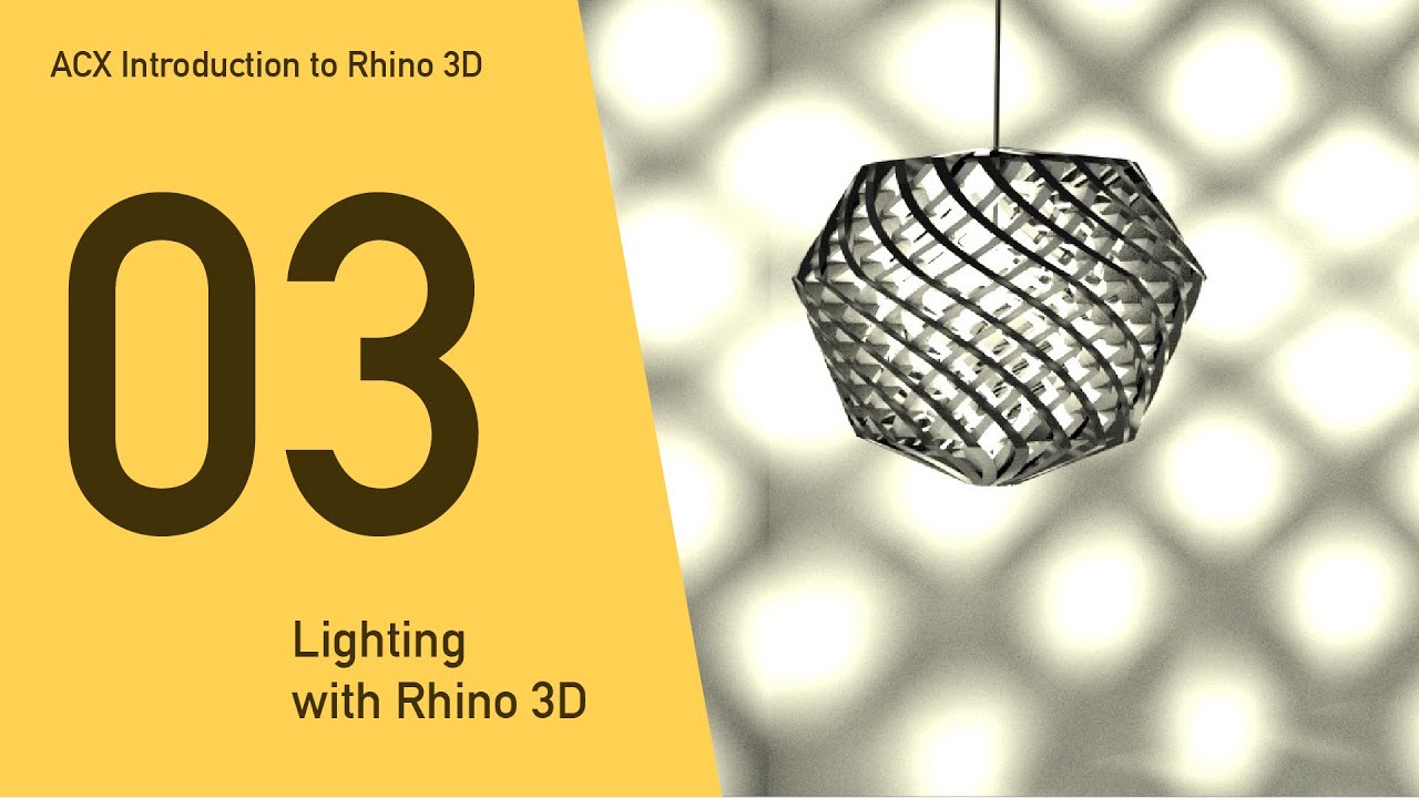 Lighting Design in Rhino - YouTube