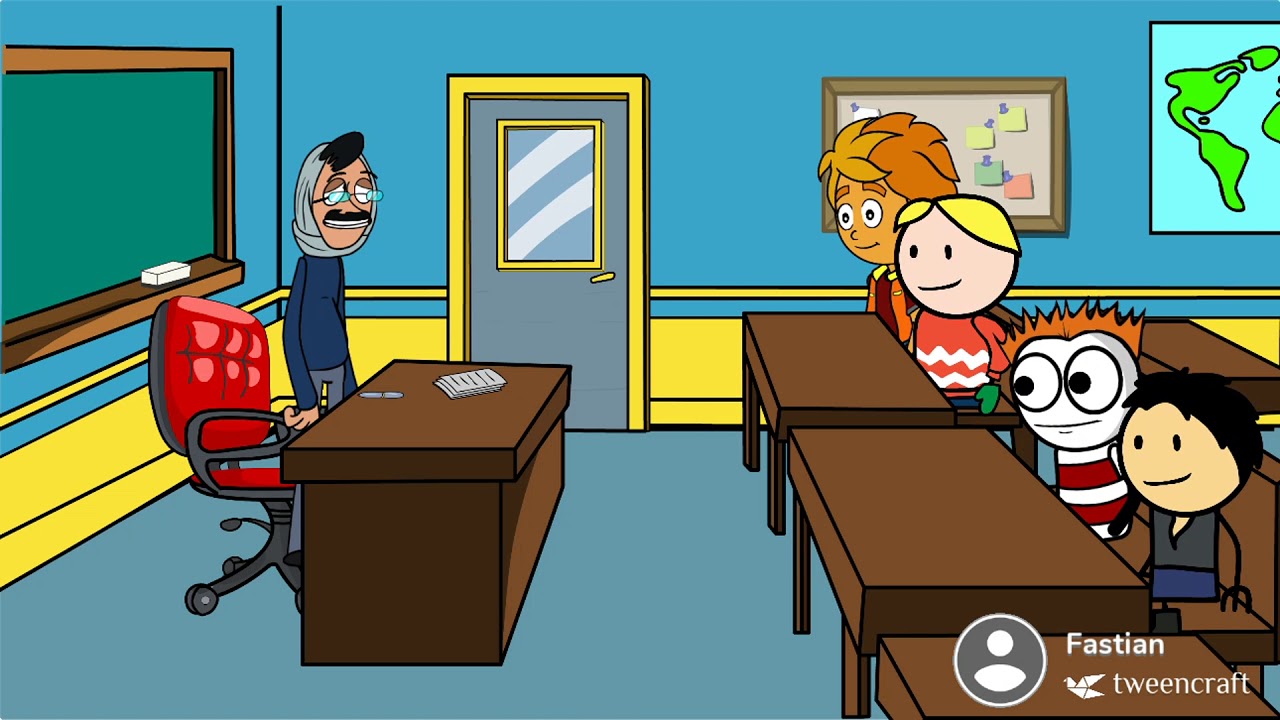Every classroom be like...😂😂 || animated || funny cartoons ||funny ...