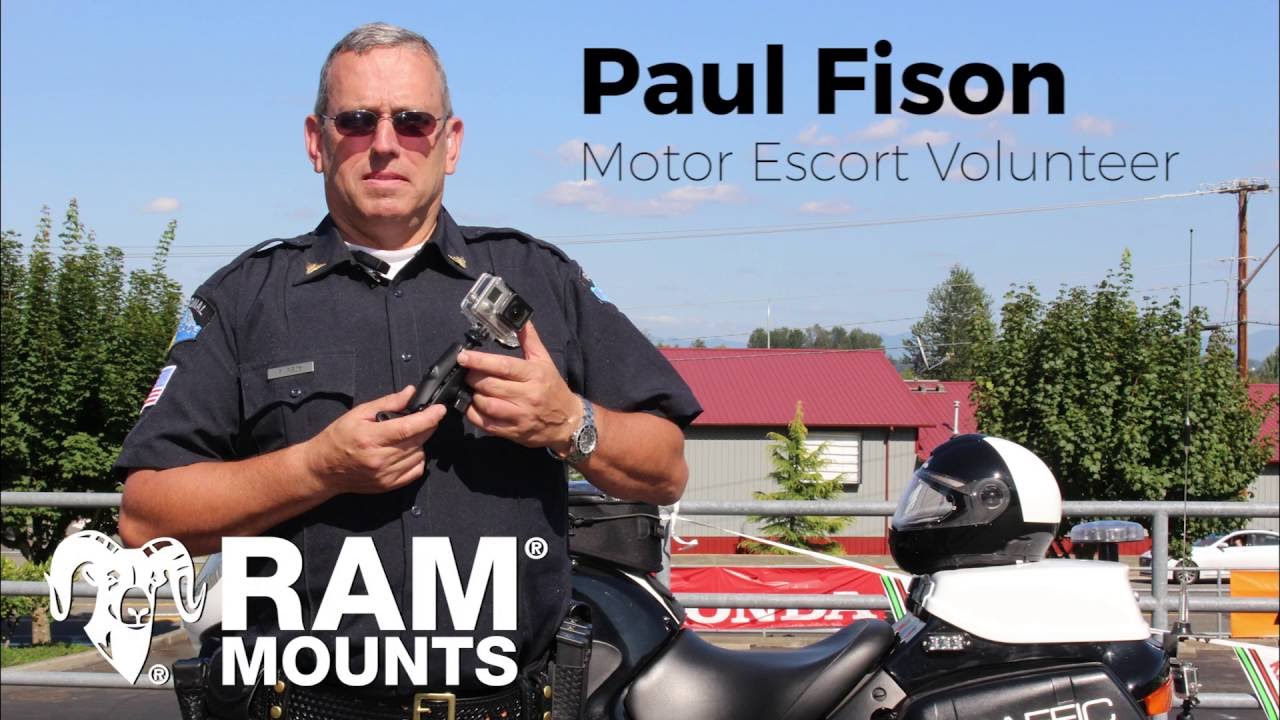 RAM Mounts for Motorcycles - Paul Fison Testimonial - YouTube