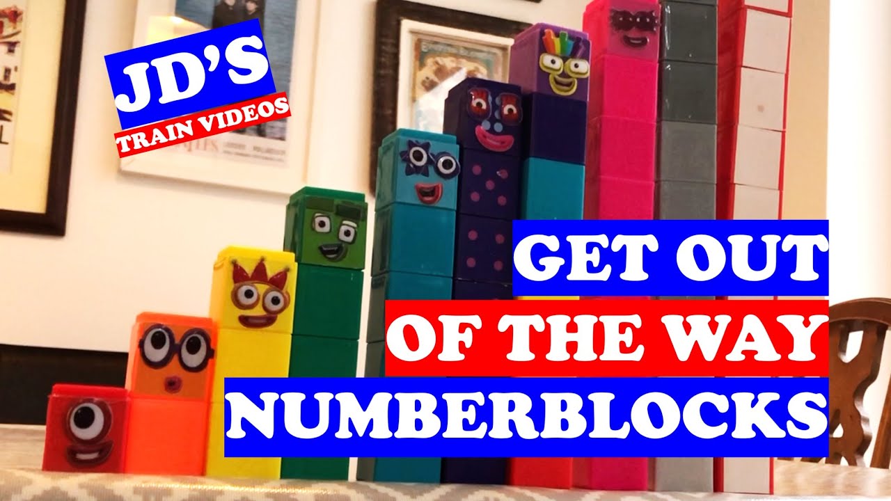 Get Out Of The Way Numberblocks: Thomas the Tank Engine vs The ...