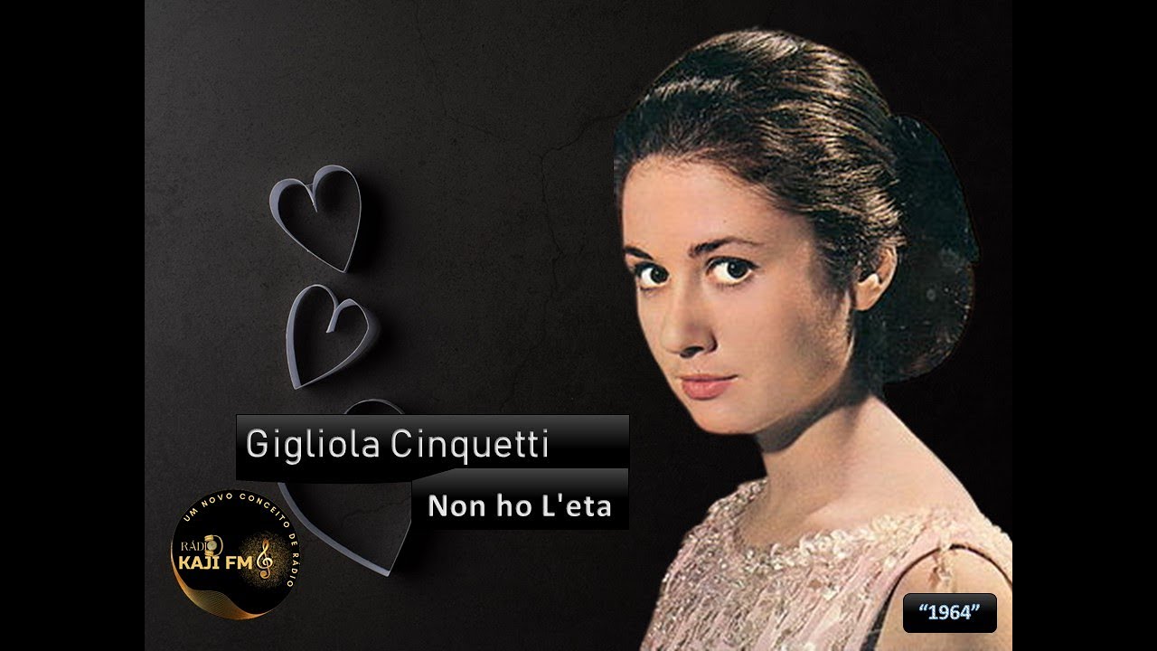 Gigliola Cinquetti - Non ho L'eta "1964" (Legendado PT) - YouTube