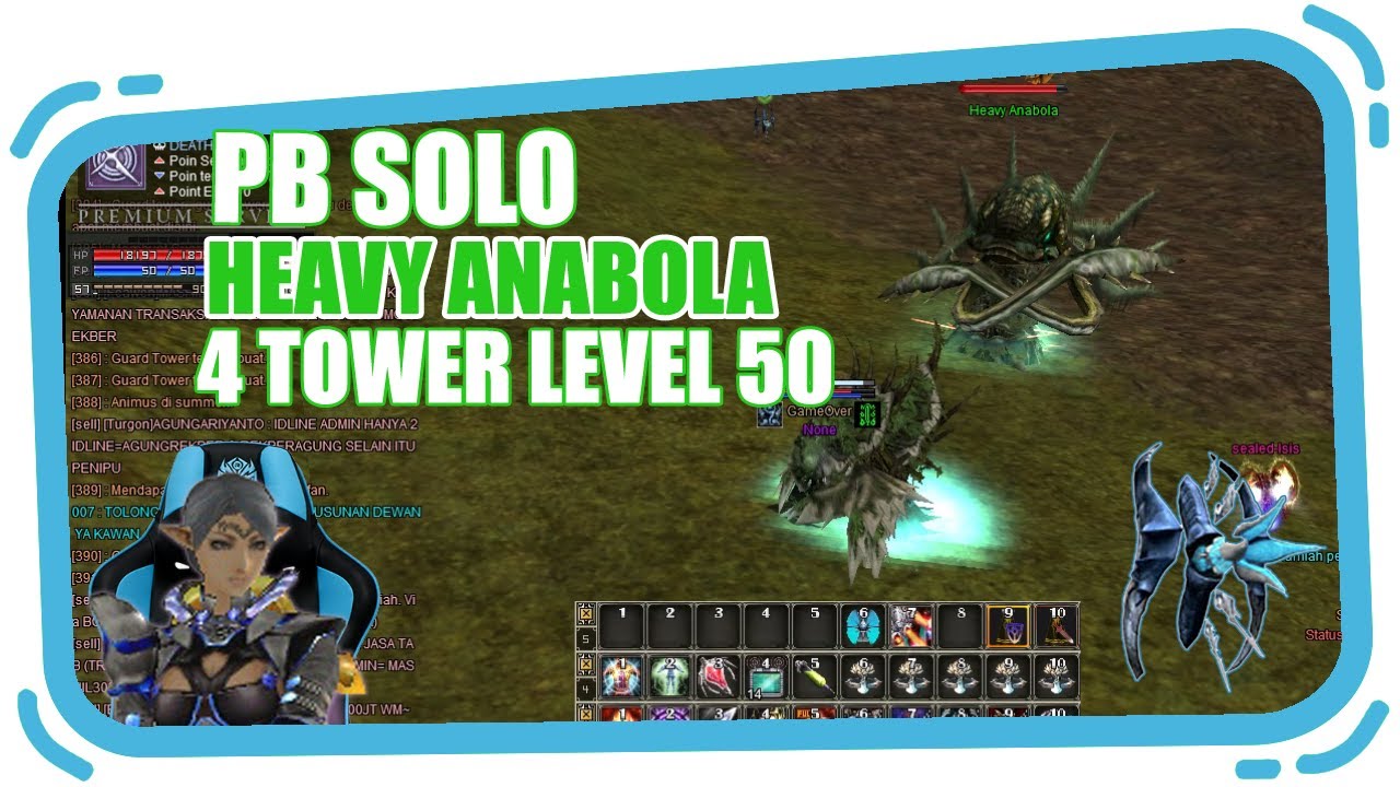 4 TOWER Lvl 50 PB Solo Heavy Anabola RF Remastered - Towerist - YouTube