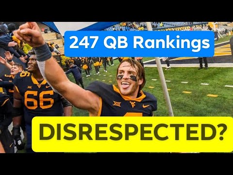 GG is ranked WHERE? A look at 247 QB rankings for 2023. - YouTube
