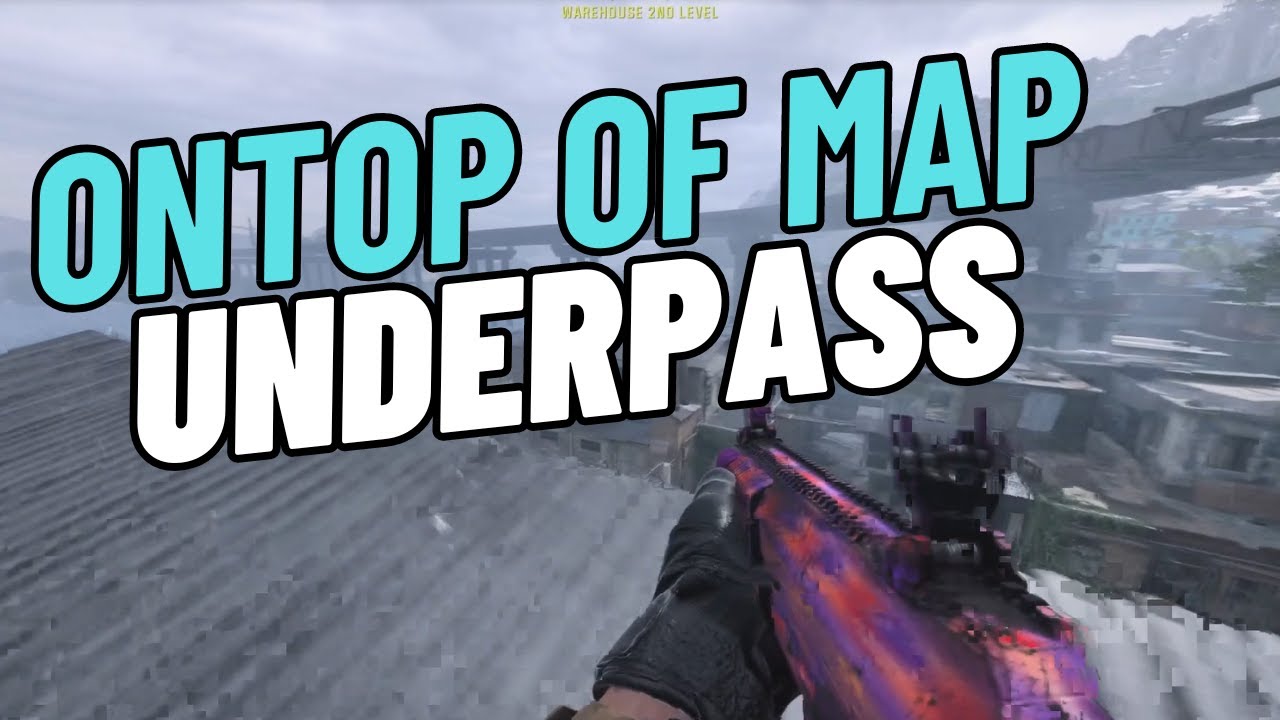 🔥Modern Warfare 3 Glitches New Top of Map And Under Map Glitch on ...