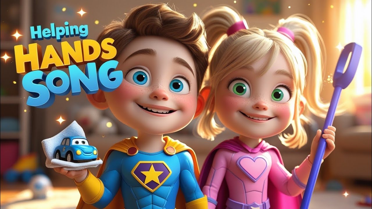 Helping Hands Song for Kids - Sing Along With Me! - YouTube